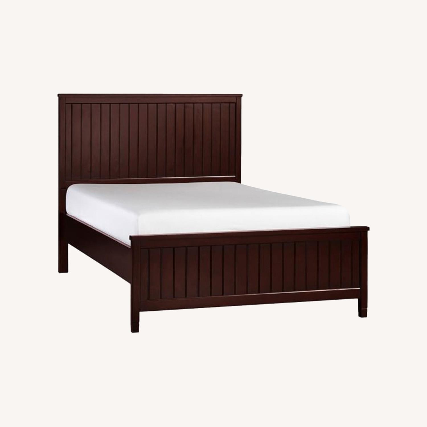 Pottery Barn Teen Beadboard Bed and Trundle - AptDeco