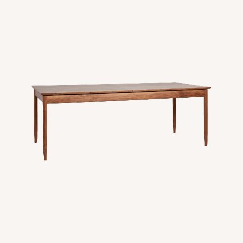 Rejuvenation Crosby Dining Table - Solid Walnut - AptDeco
