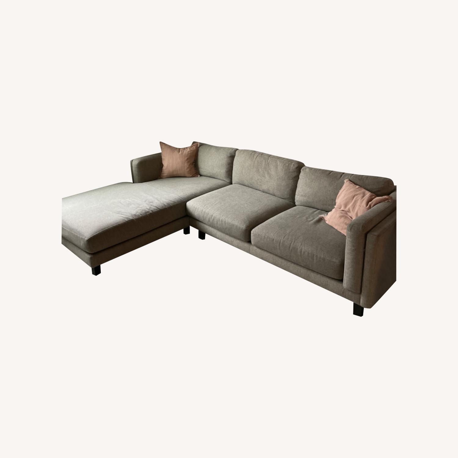 Mitchell Gold + Bob Williams 2 Piece Sectional - AptDeco