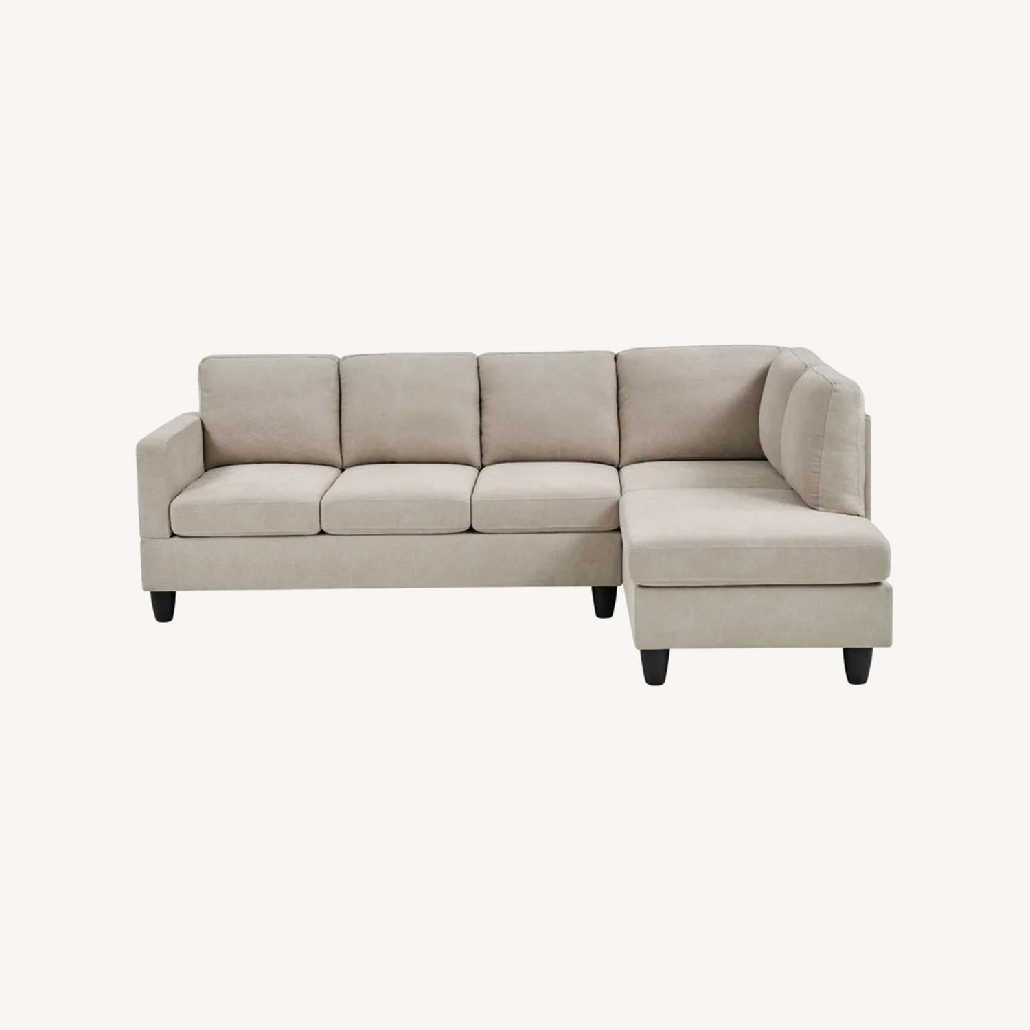 Wayfair Two Piece Sectional - AptDeco