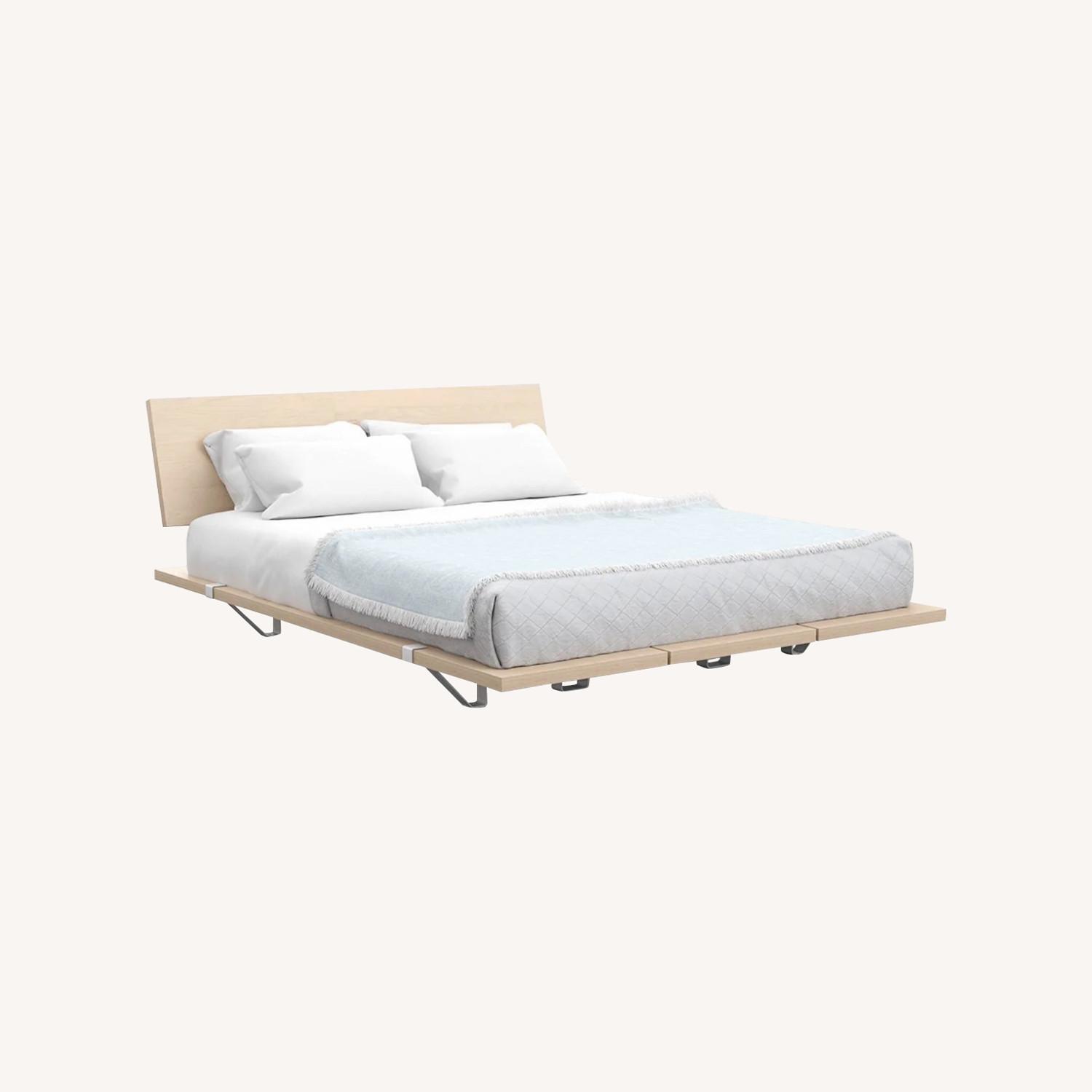 Floyd Bed Frame with Headboard Queen Size - AptDeco