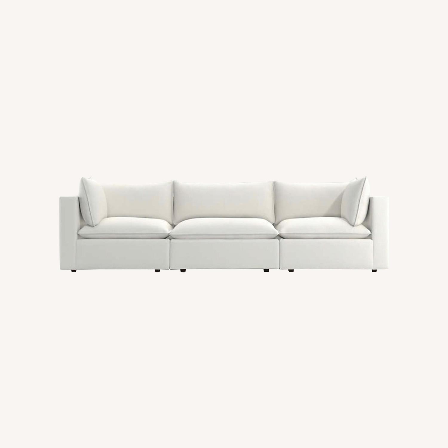 Crate & Barrel Lotus Deep Modular Sectional Sofa - AptDeco
