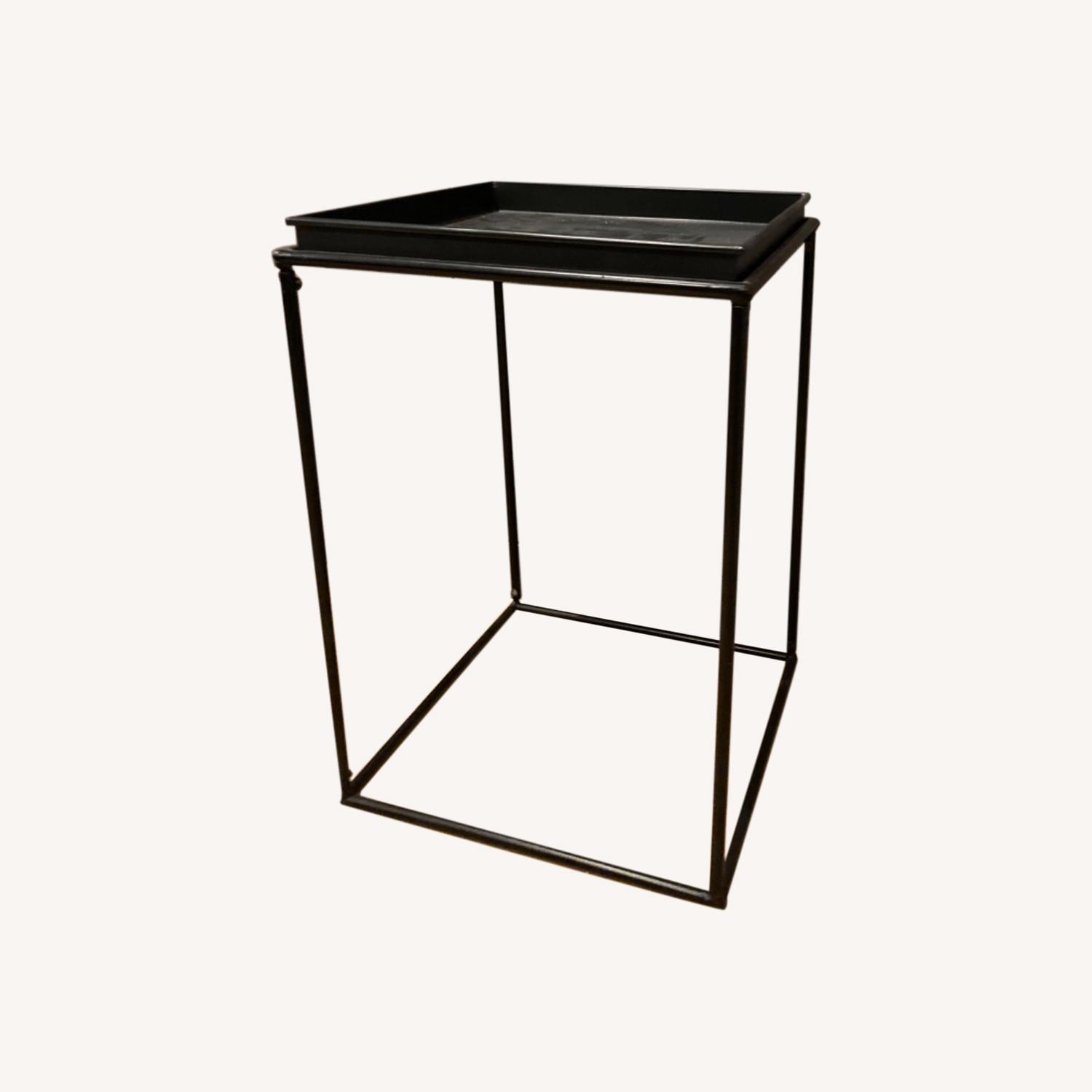 Small Metal Side Table - AptDeco