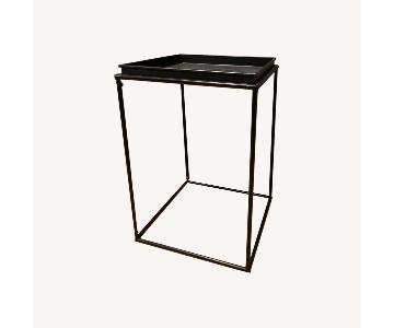 Small Metal Side Table - AptDeco