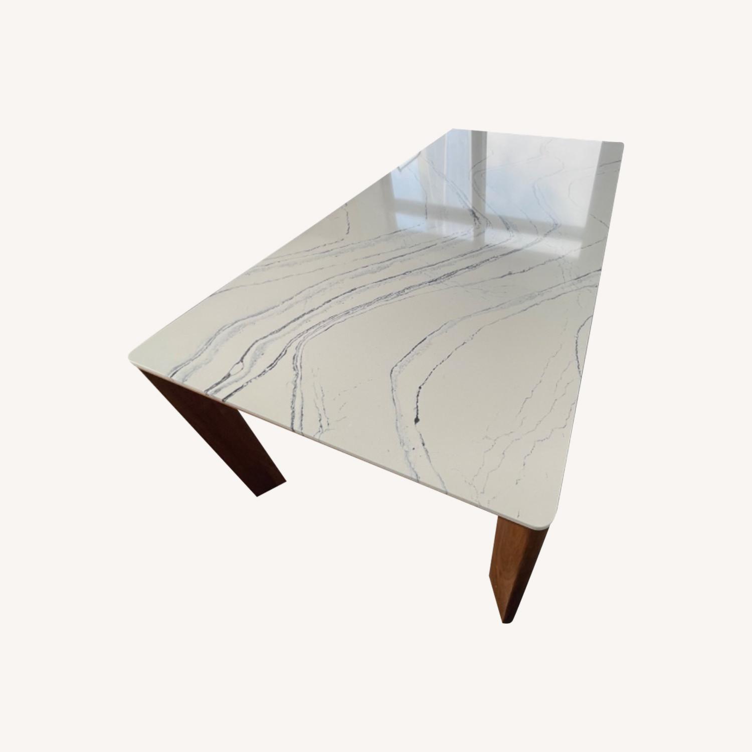 Room & Board Pren Table with Cambria Quartz Top - AptDeco