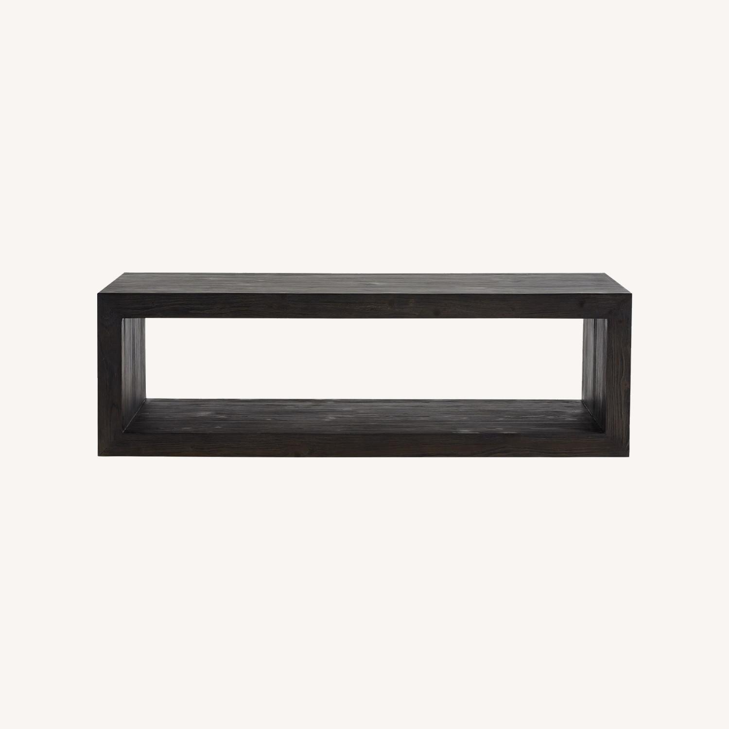 Pottery Barn Folsom Rectangular Coffee Table - AptDeco