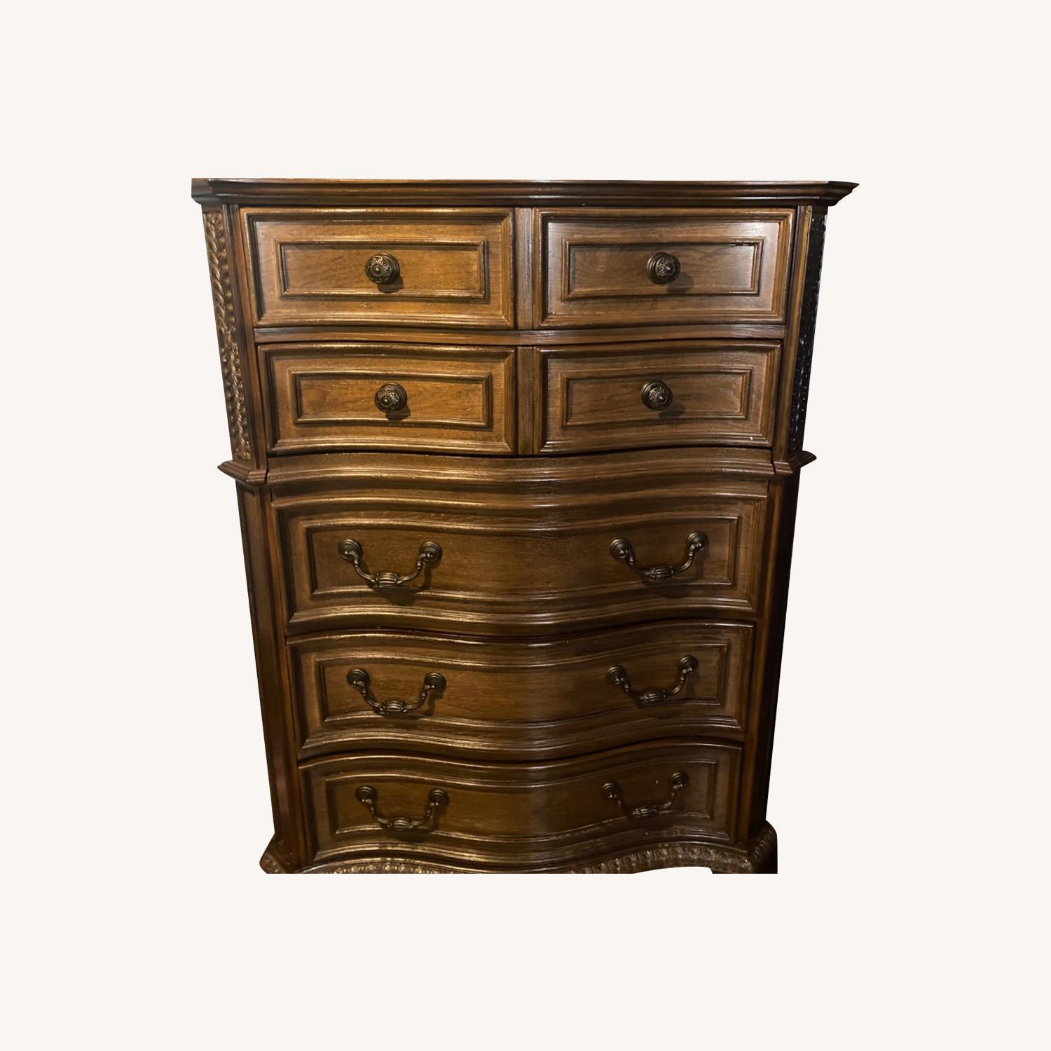 Dark Brown Chest - AptDeco
