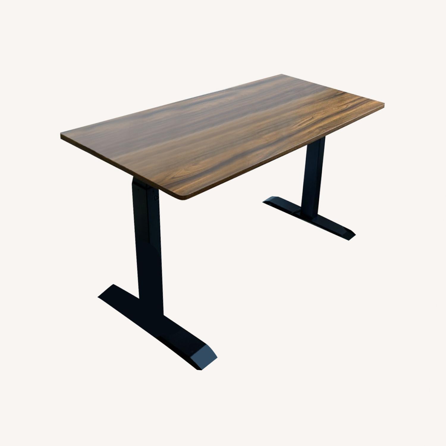 Walnut Standing Desk - AptDeco