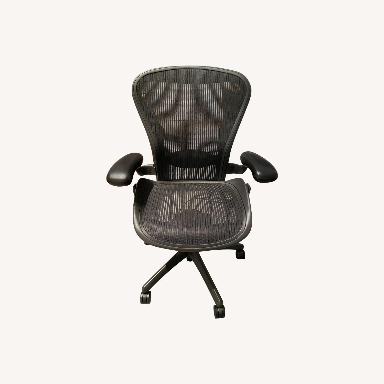 Herman Miller Aeron Chair with Adj. Lumbar Support - AptDeco