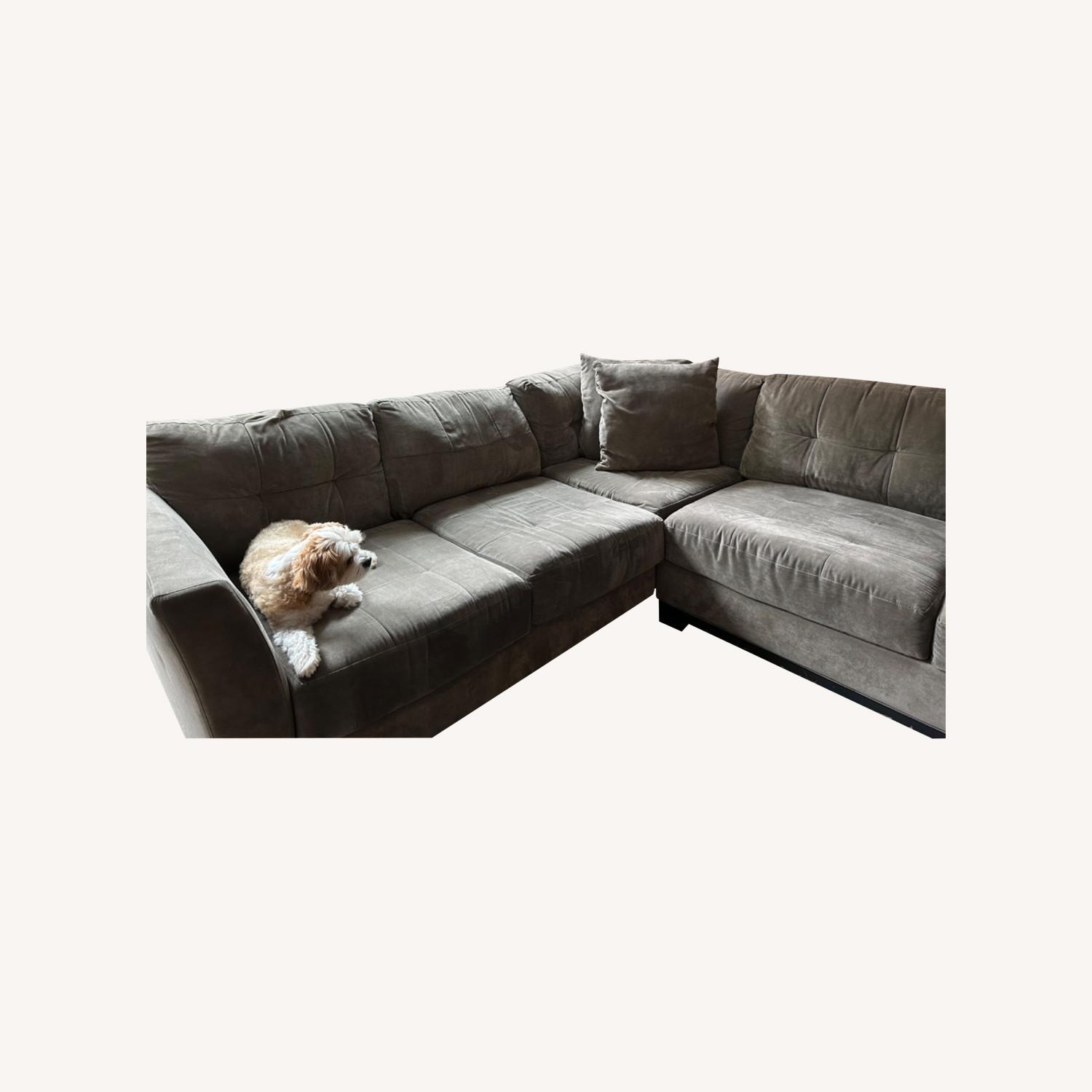 Jonathan Louis Furniture Sectional Sofa - AptDeco