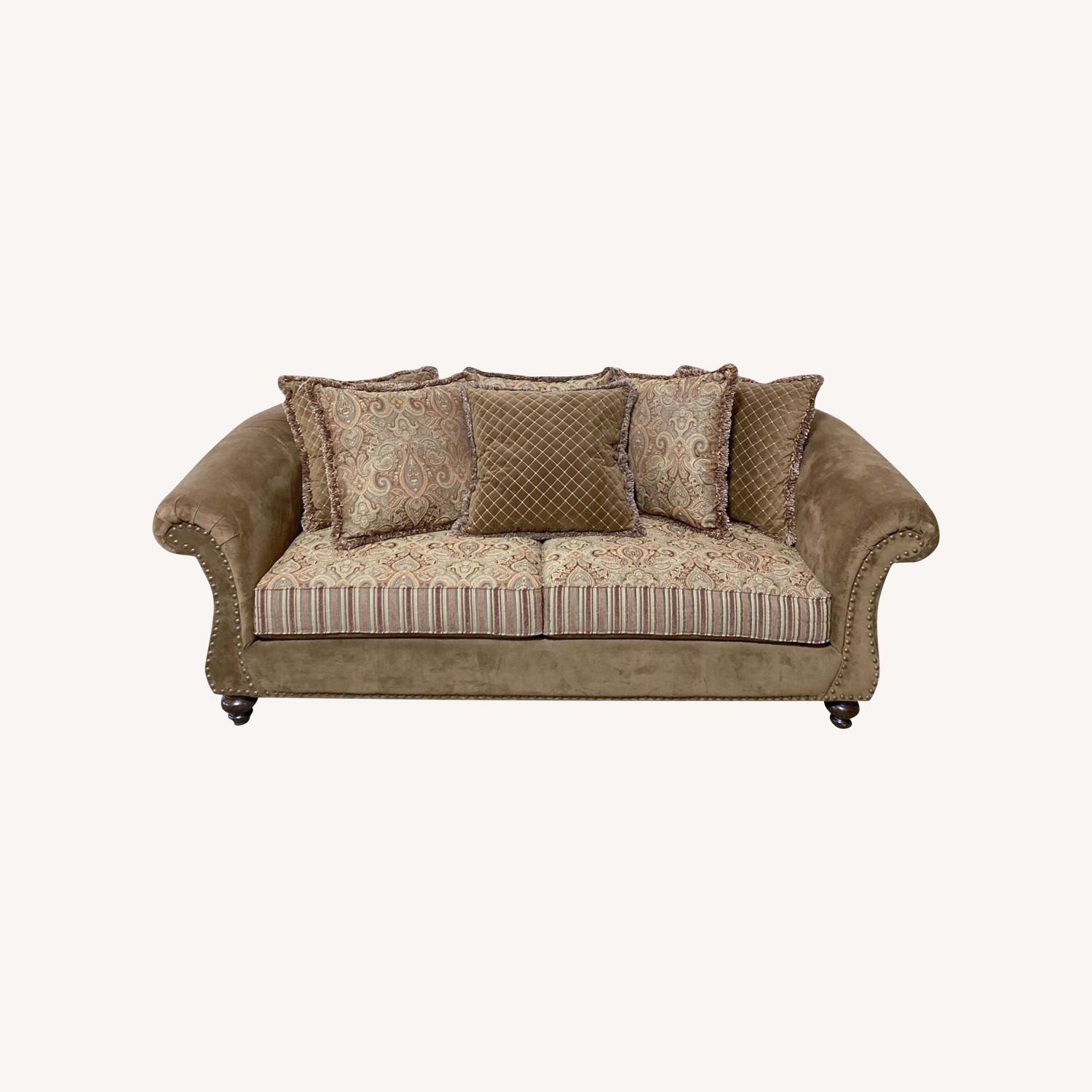 Robert Michael Furniture High Back Frame Sofa - AptDeco