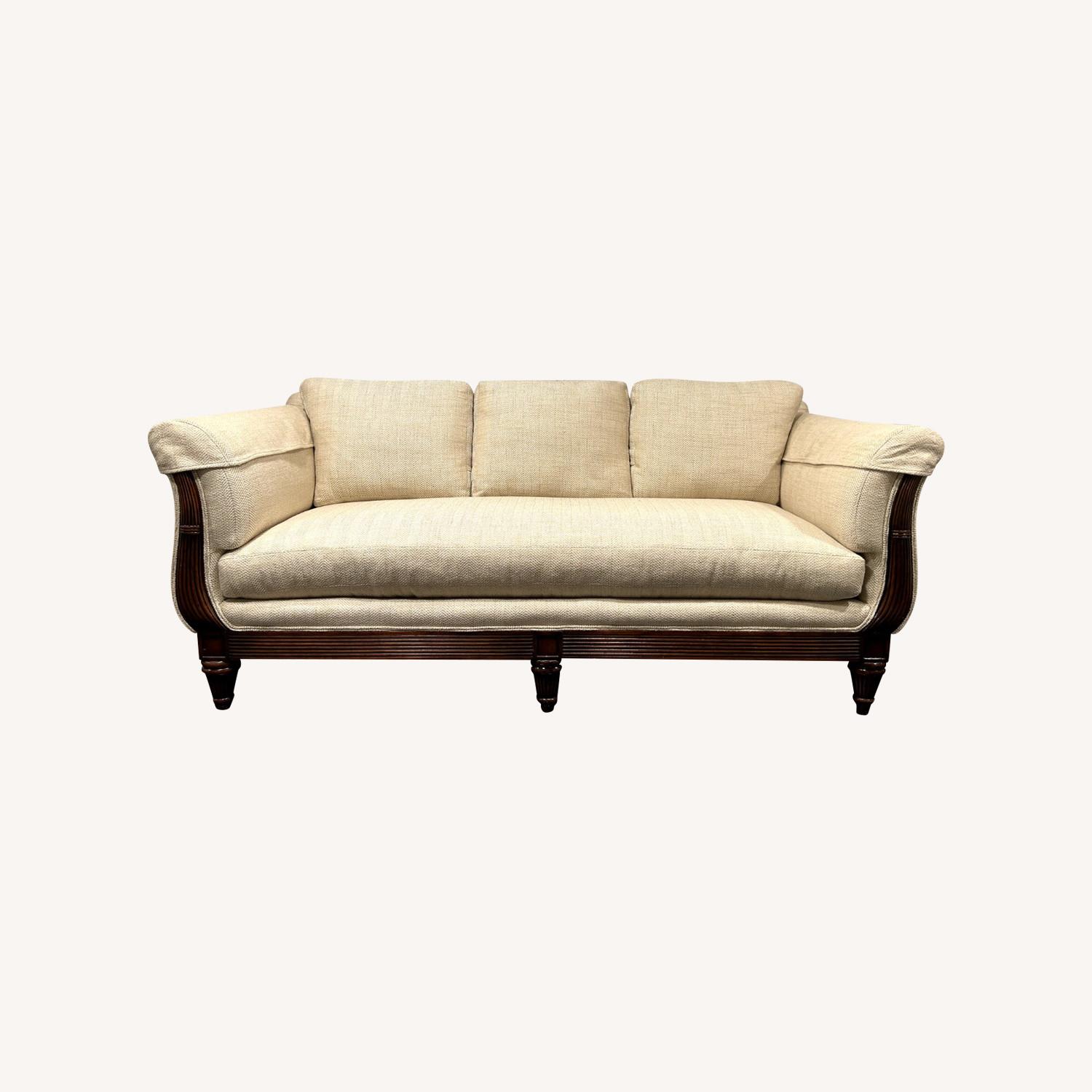 Sherrill Furniture 3 Seater Sofa - AptDeco