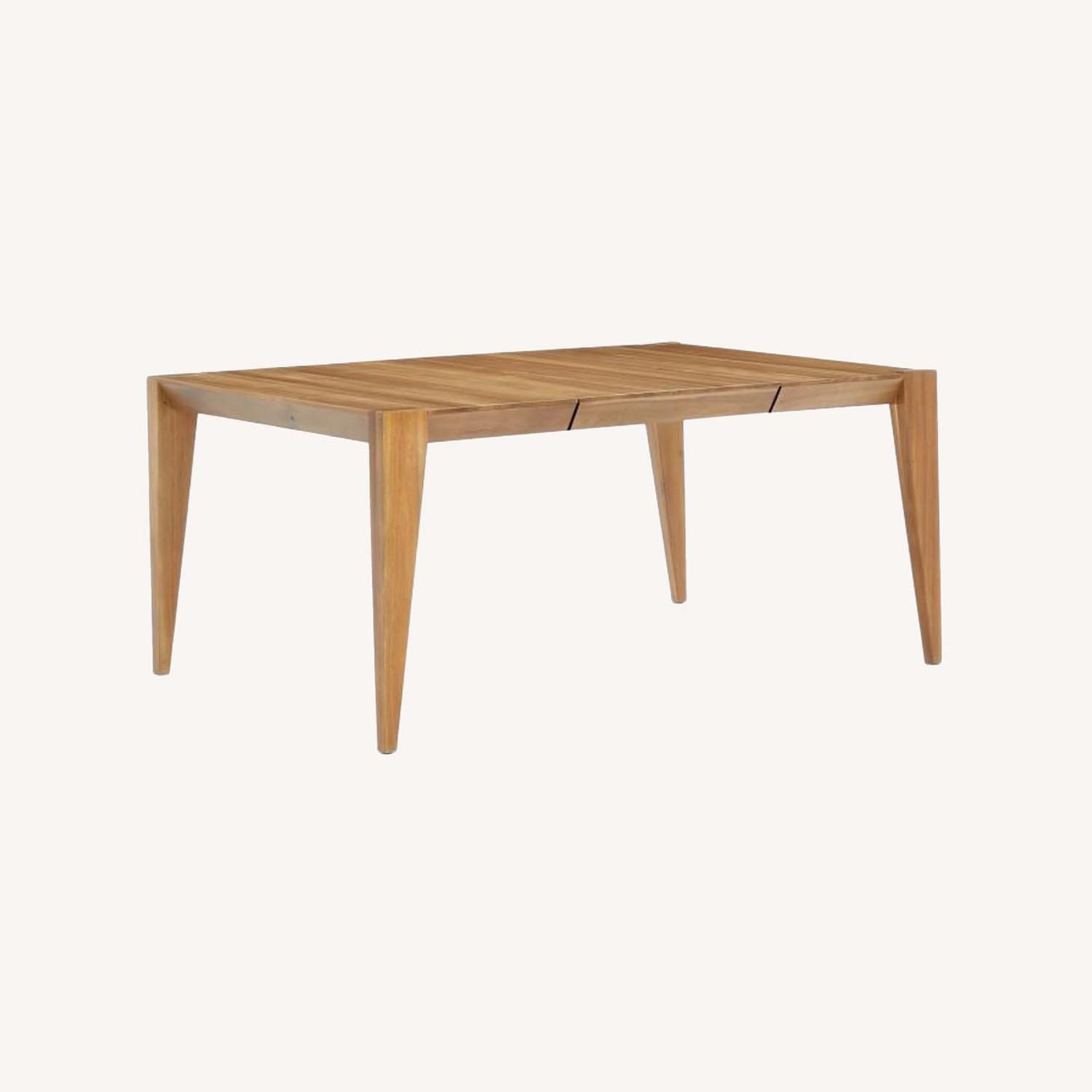 West Elm Anderson Solid Wood Expandable Dining Table - AptDeco