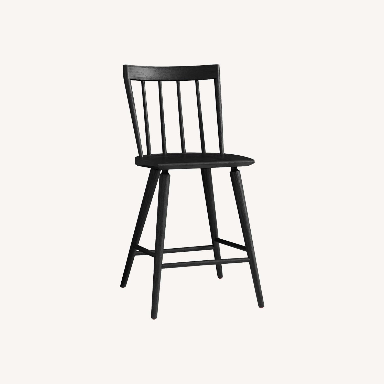 Pottery Barn Shay Counter Stool-Black - AptDeco