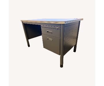 Heavy Duty Metal Desk - AptDeco