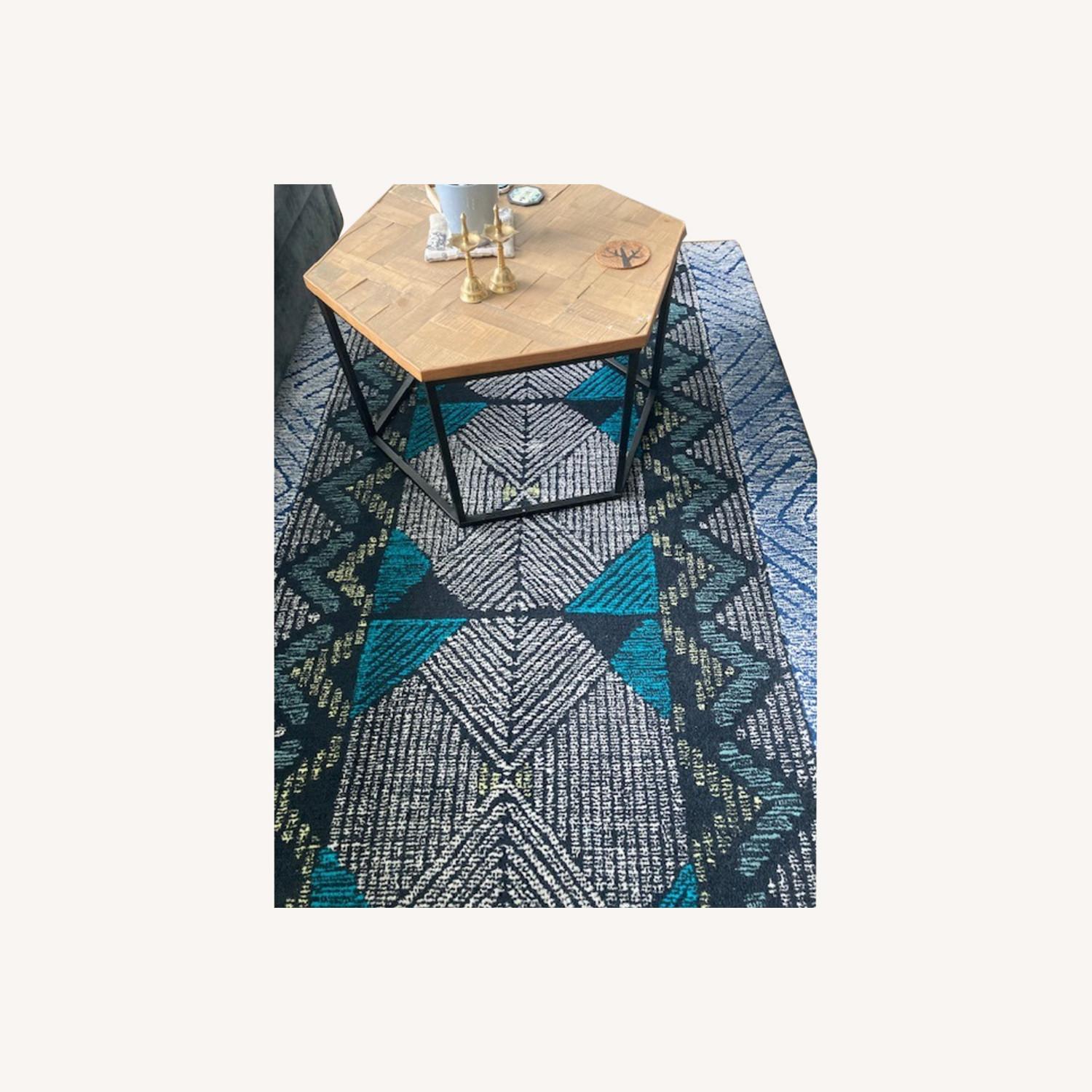 West Elm Hand Woven Wool Rug - AptDeco