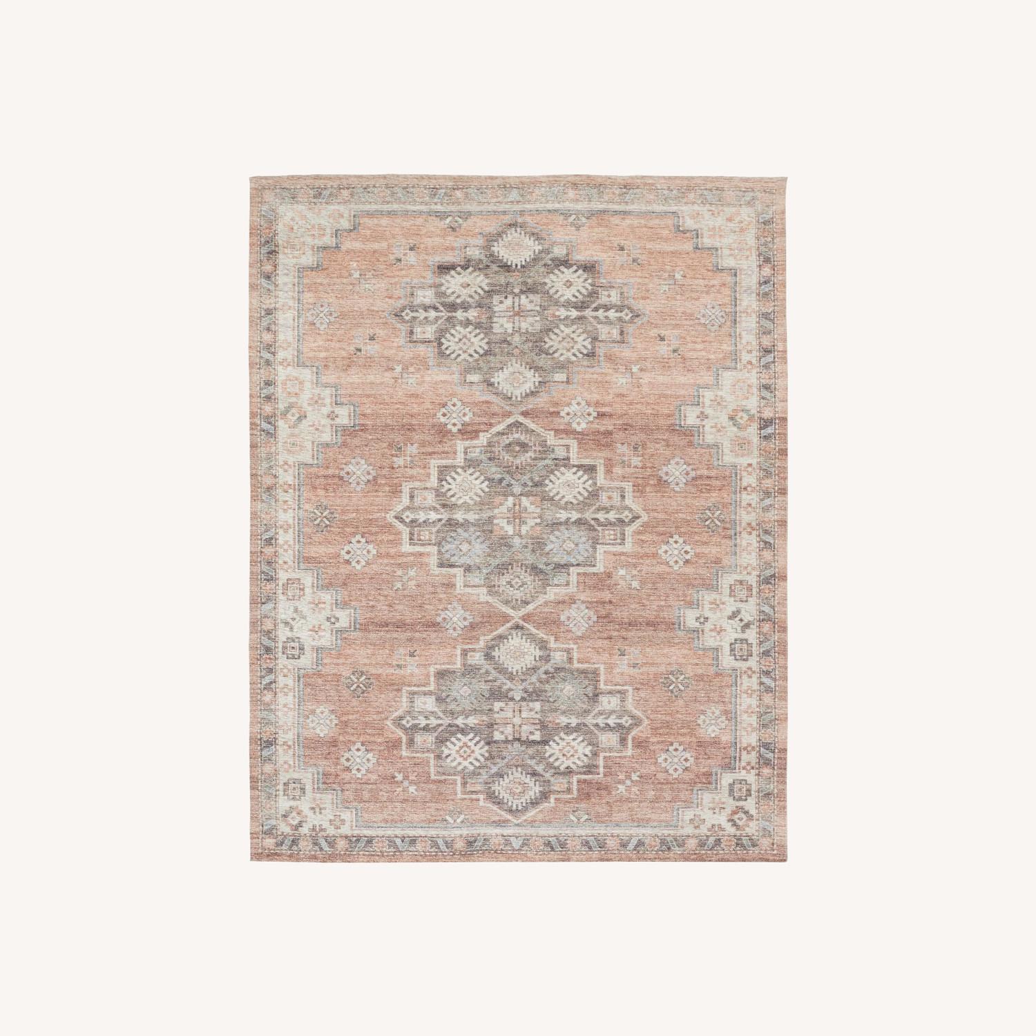 West Elm Triple Medallion Heirloom Rug - AptDeco