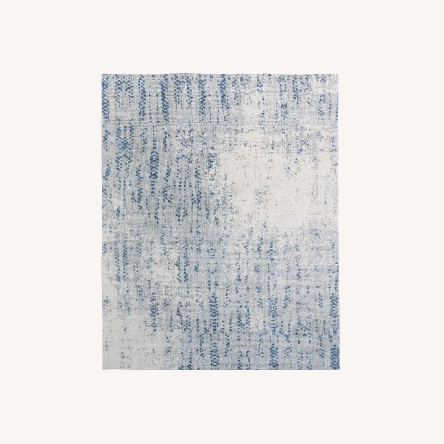 West Elm Distressed Foliage Rug - AptDeco