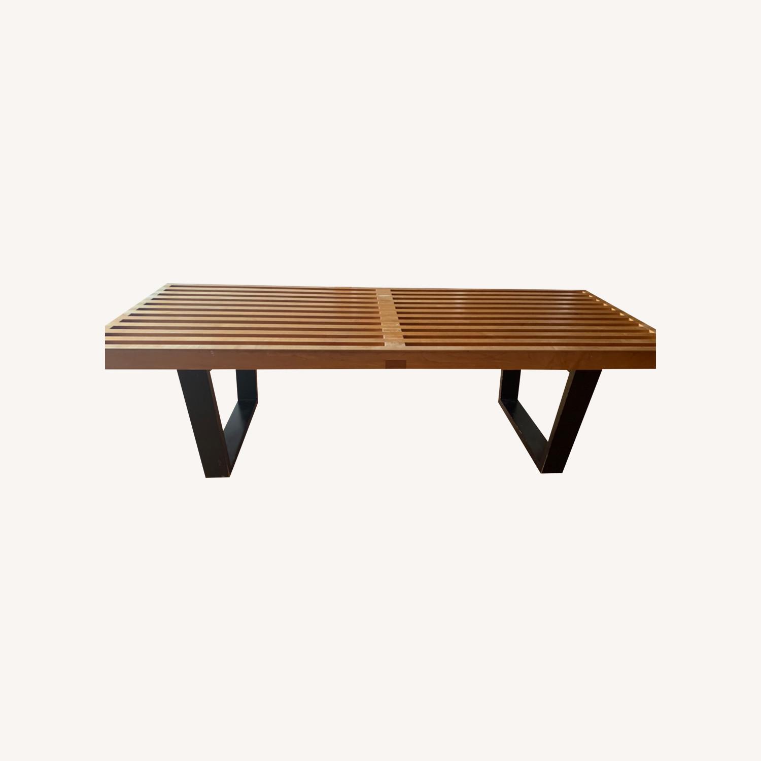 Nelson Style Bench/Coffee Table - AptDeco