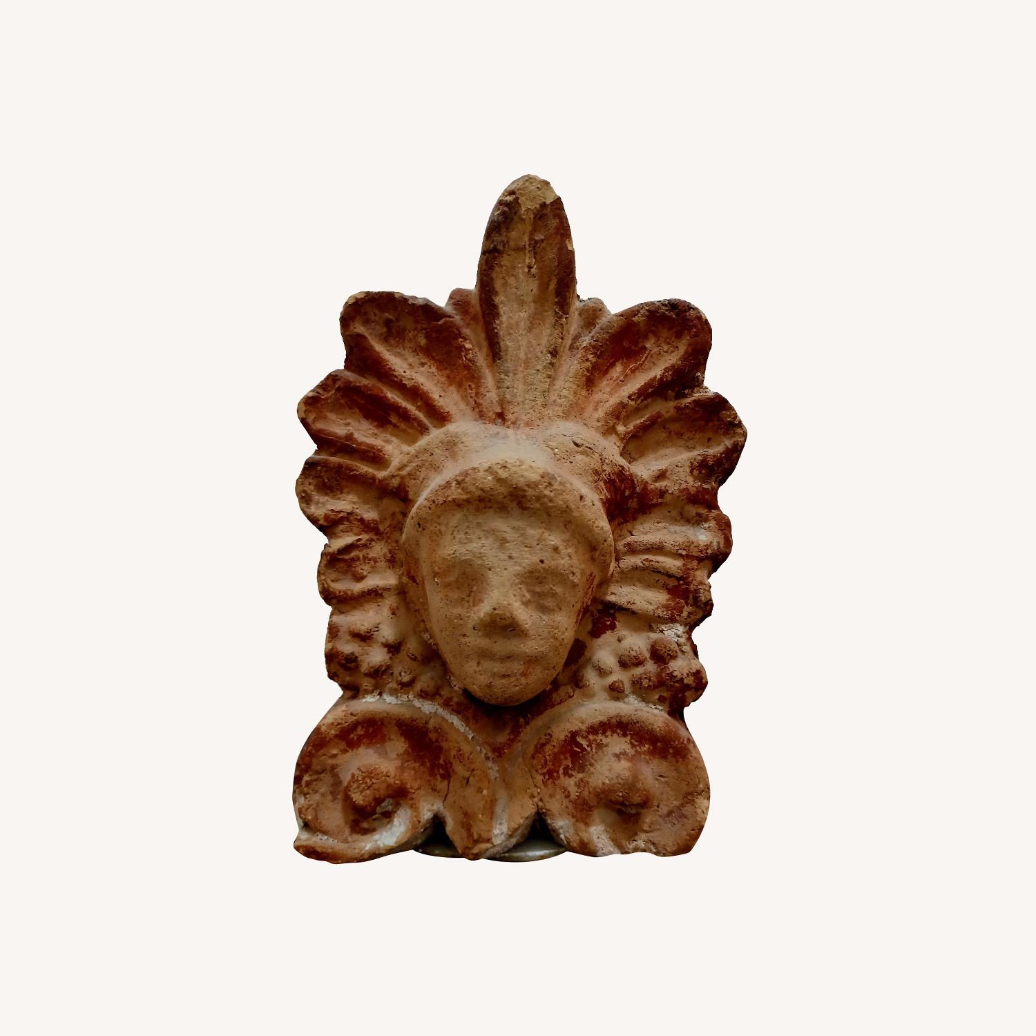 Hellenic Terracotta Building Cornice - AptDeco