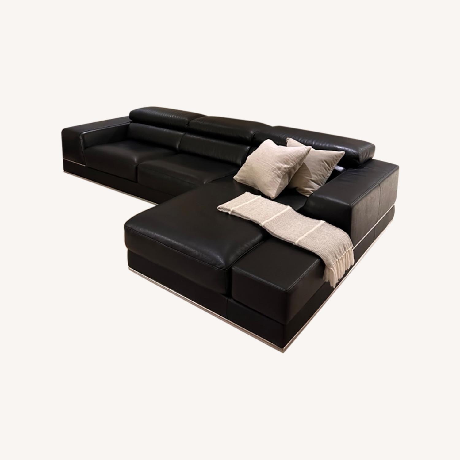 Modani Leather Sectional - AptDeco