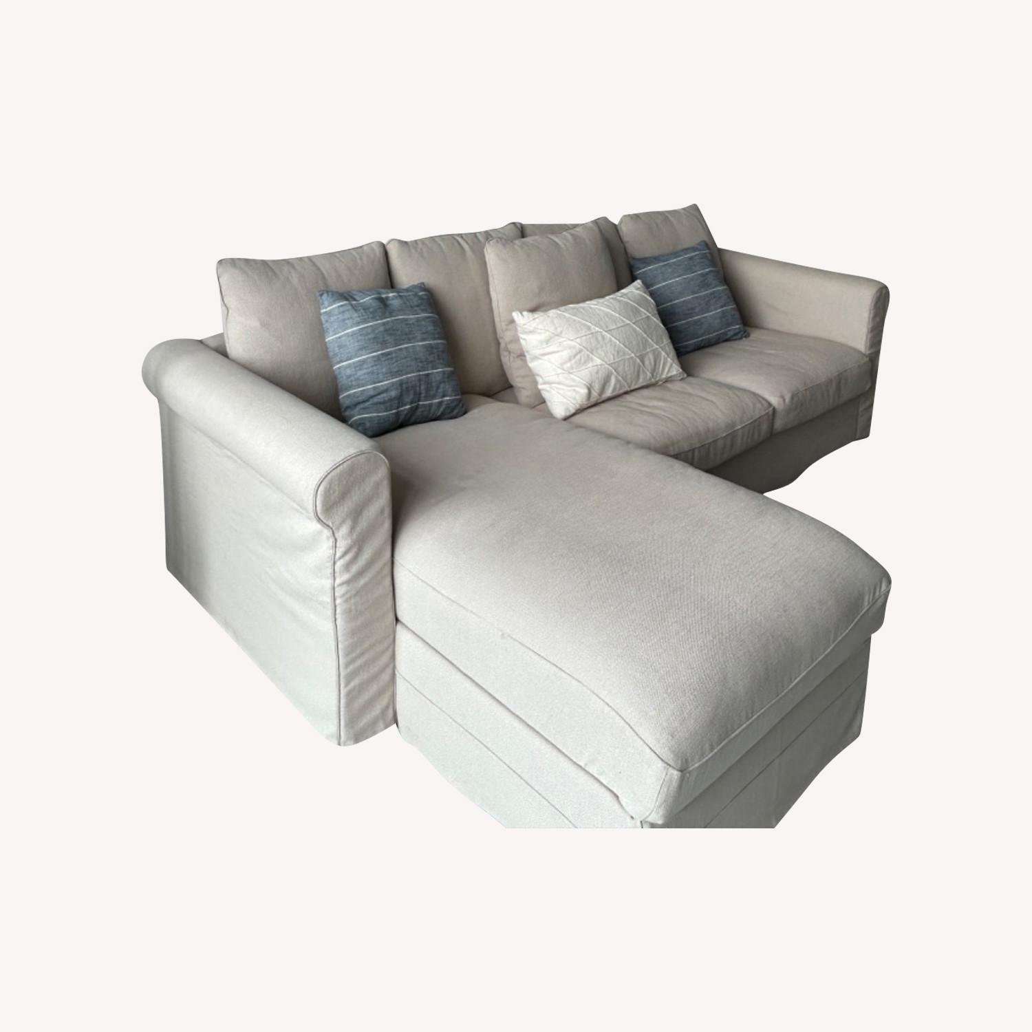 IKEA Finnala Beige Sectional - AptDeco
