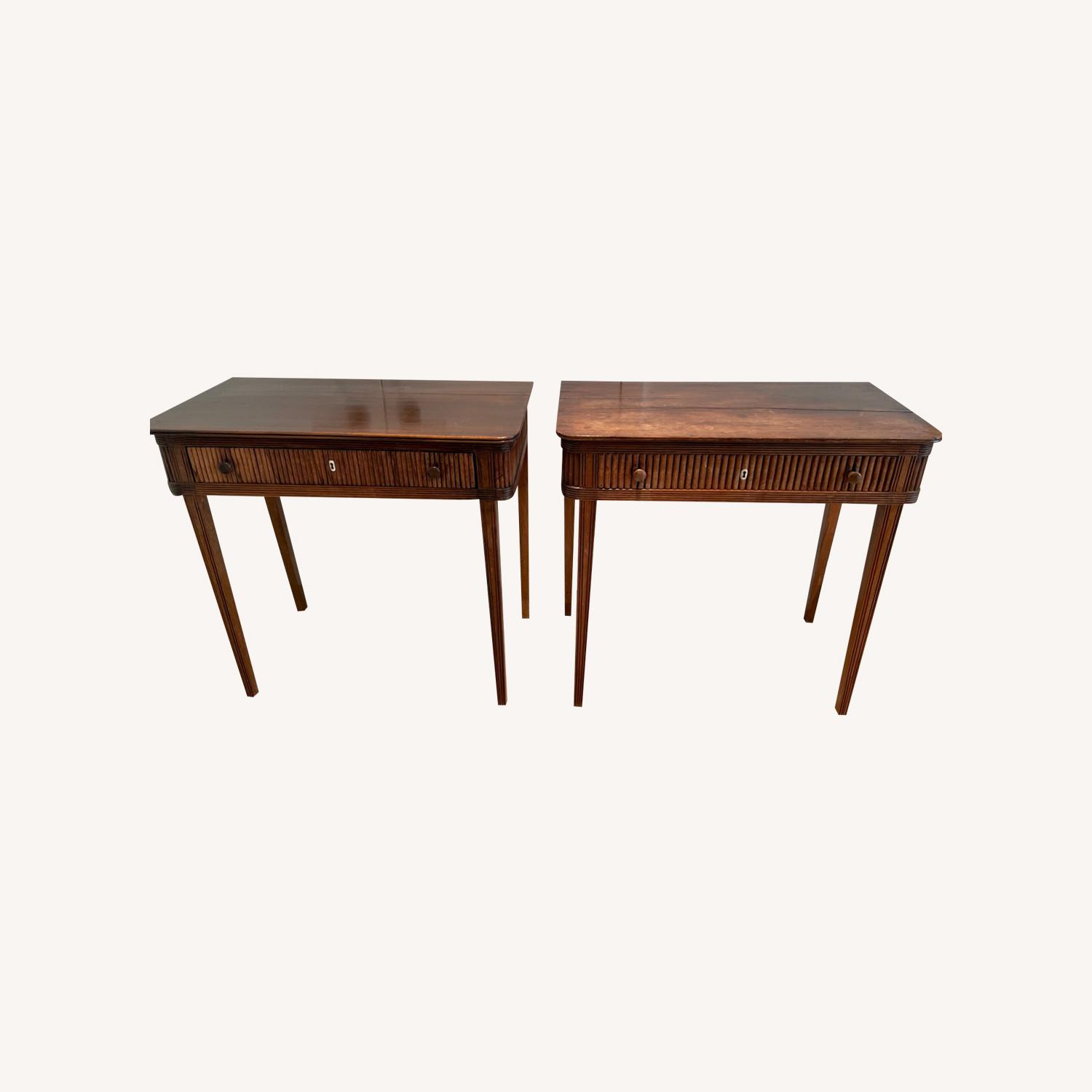Antique Brazilian Side Tables - AptDeco
