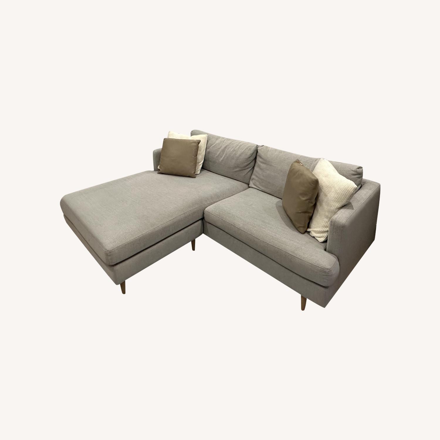 Grey Feather Ludlow Sectional - AptDeco
