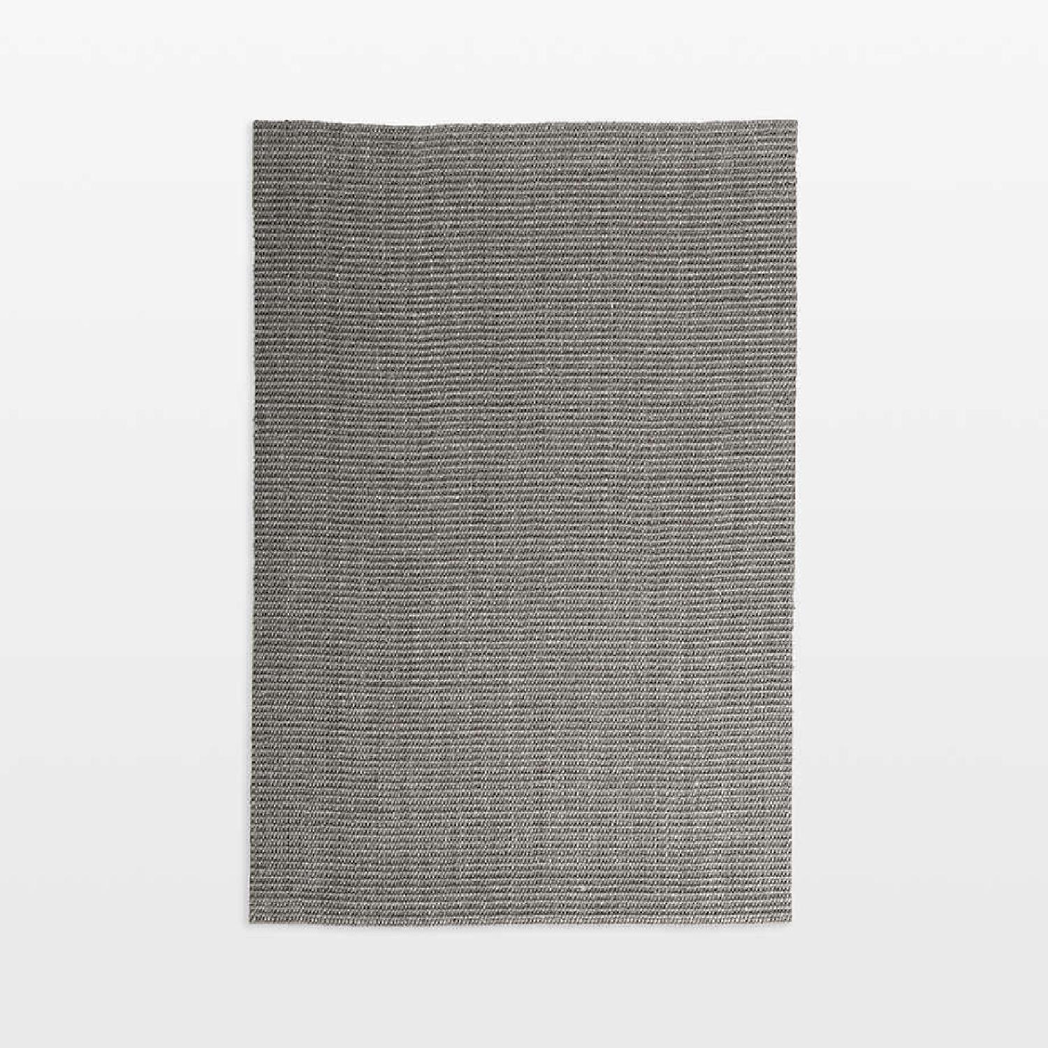 Crate & Barrel Sisal Grey Rug 8x10 - AptDeco