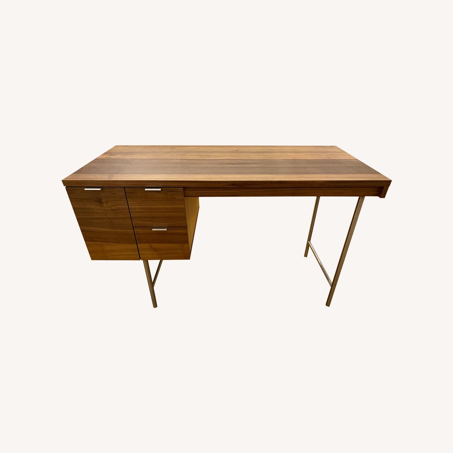 Gus Modern Conrad Wood Desk - AptDeco