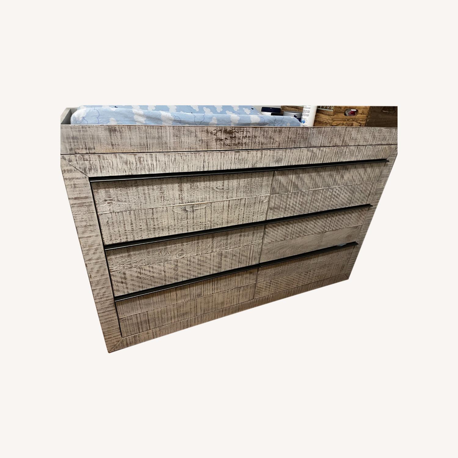 Restoration Hardware Thayer Wide Dresser & Topper - AptDeco