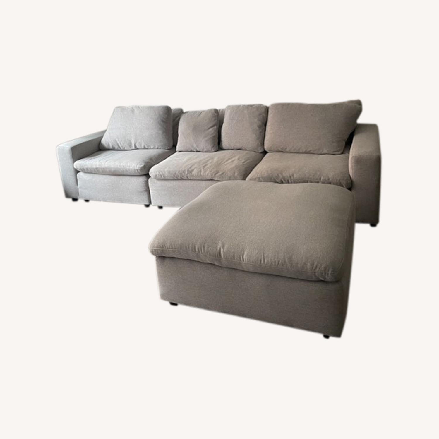 Gray Sectional - AptDeco
