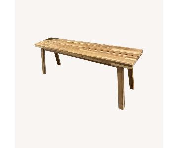IKEA SKOGSTA Dining Bench - AptDeco