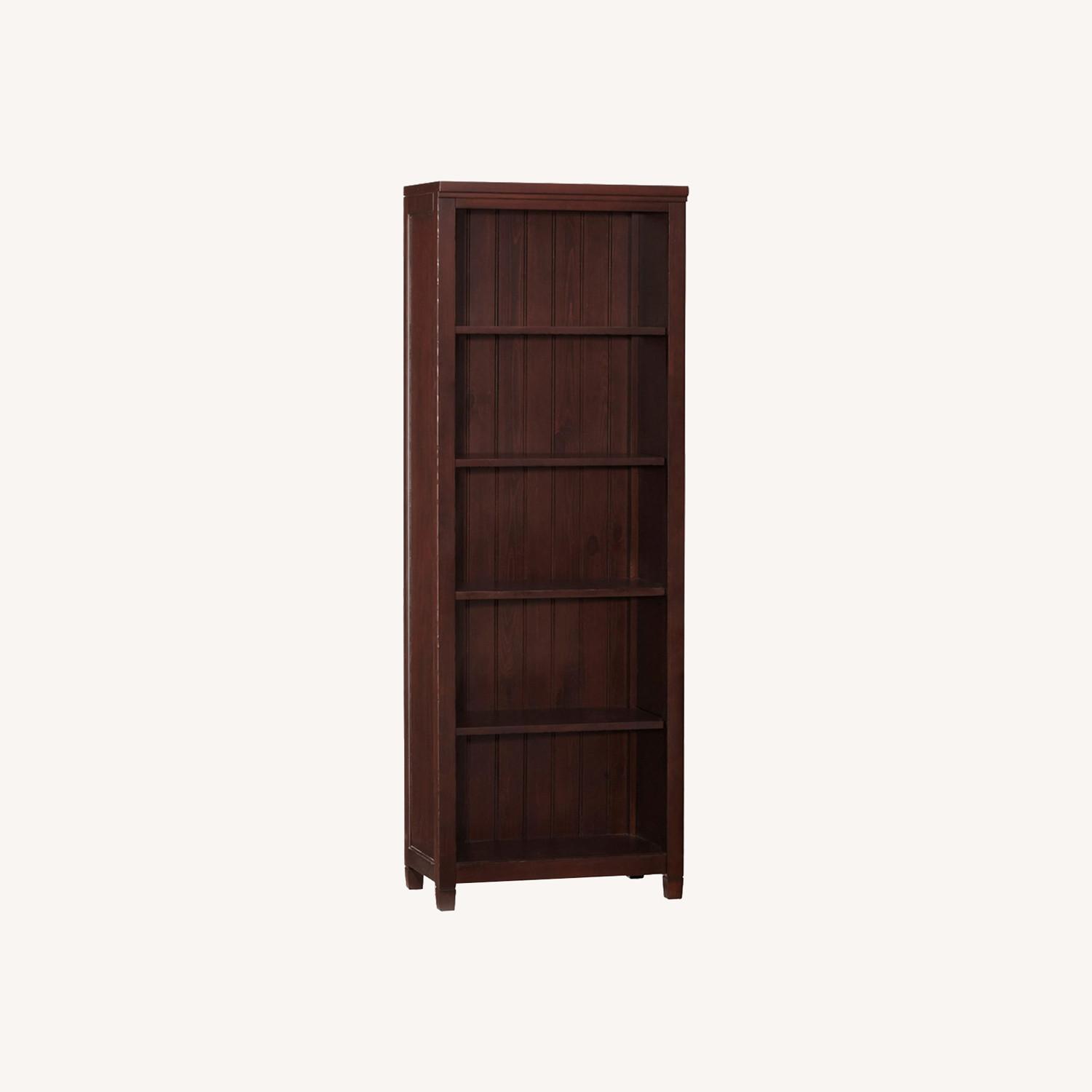 Pottery Barn Beadboard 24" Tall Bookcase - AptDeco
