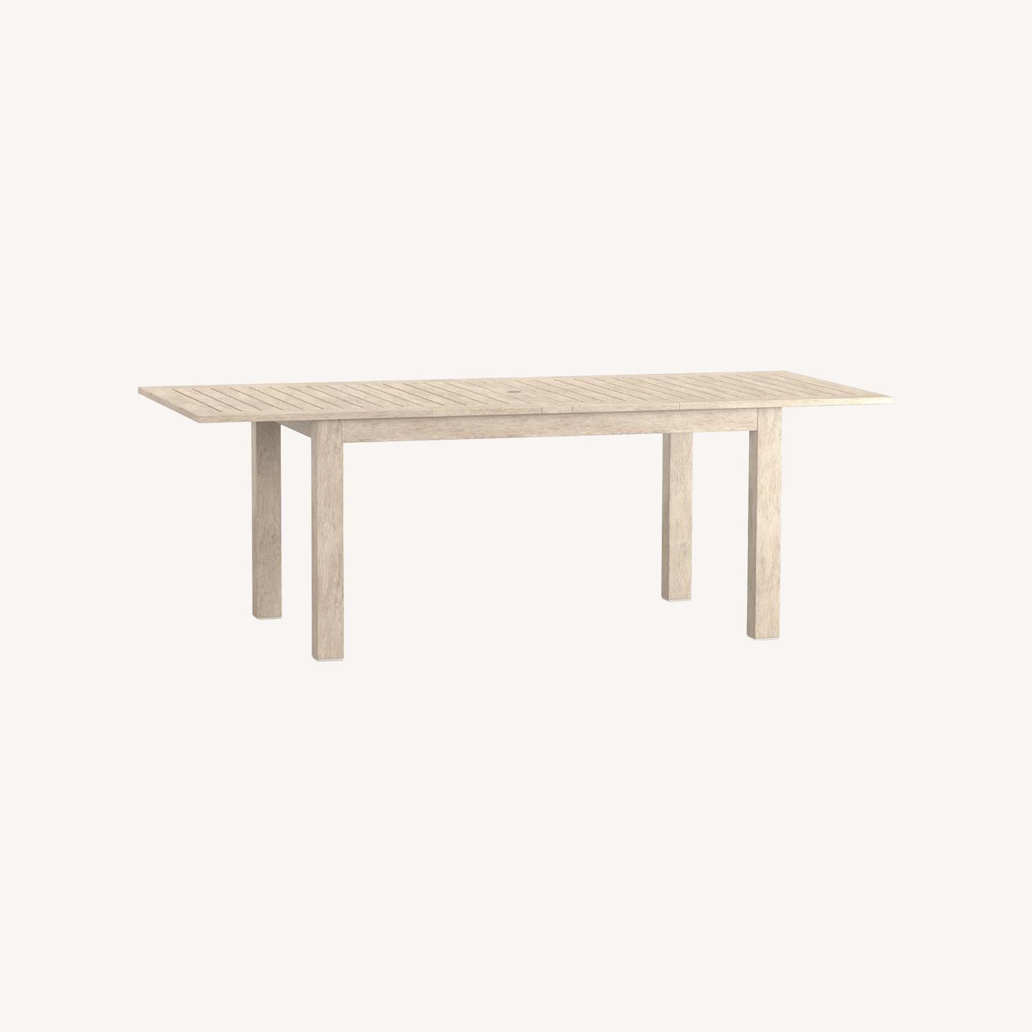 Pottery Barn Indio Dining Table, Biscotti - AptDeco