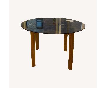 EQ3 Place Collection Round Dining Table, 4-Seater - AptDeco
