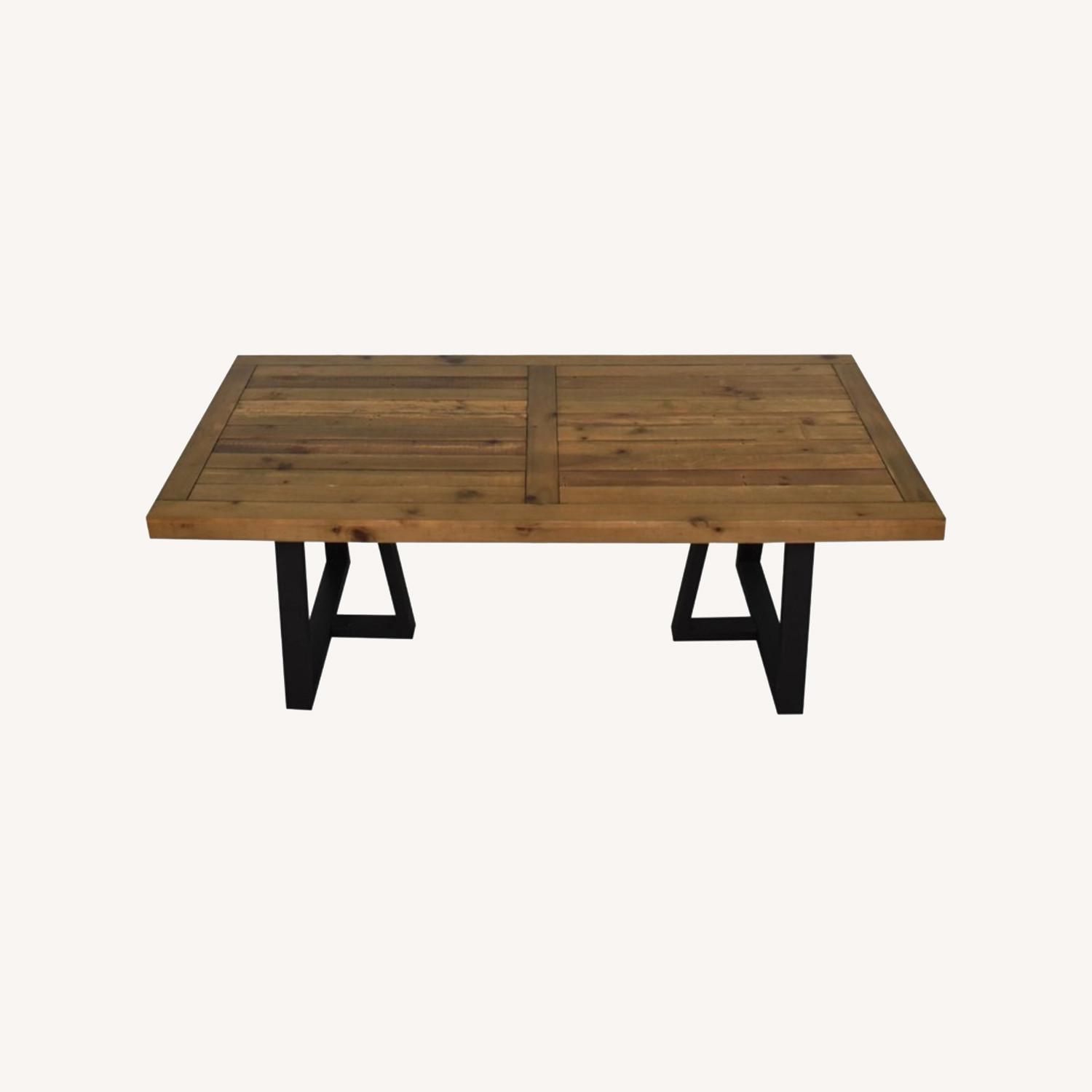 Alpine Furniture Prairie Rectangular Dining Table - AptDeco