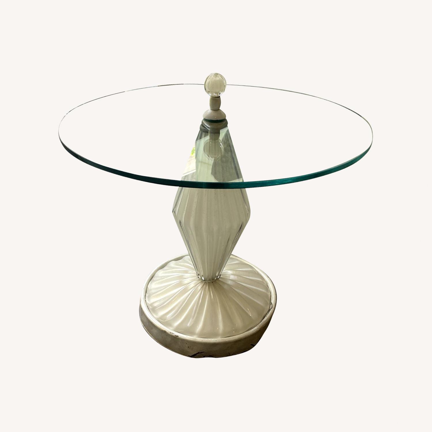 Murano Glass Vintage Table - AptDeco