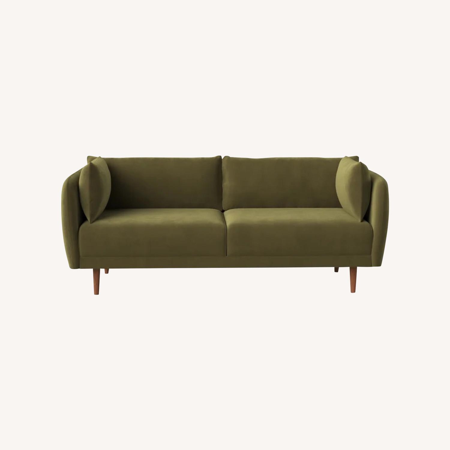 Green 85 Sofa - AptDeco