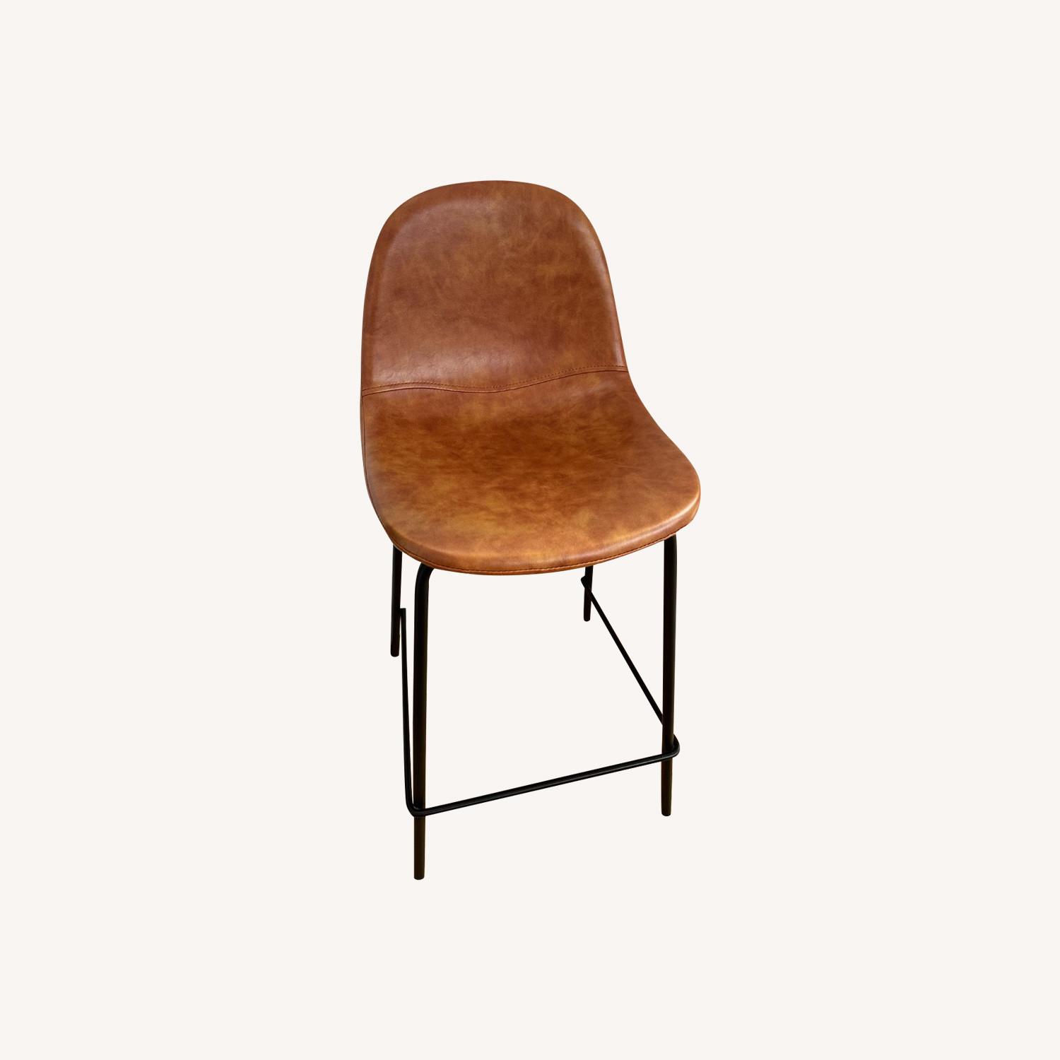 Inmod Sigfred Counter Stools - Cognac - AptDeco