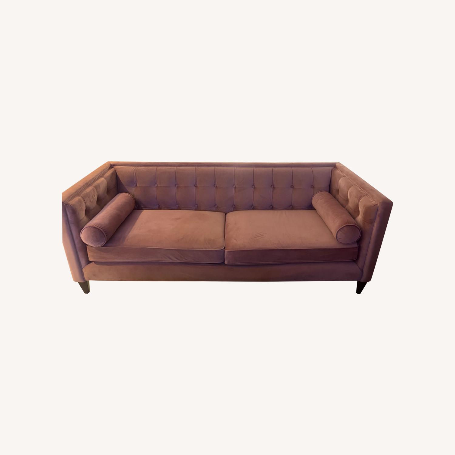 Wayfair Dusty Rose Sofa - AptDeco