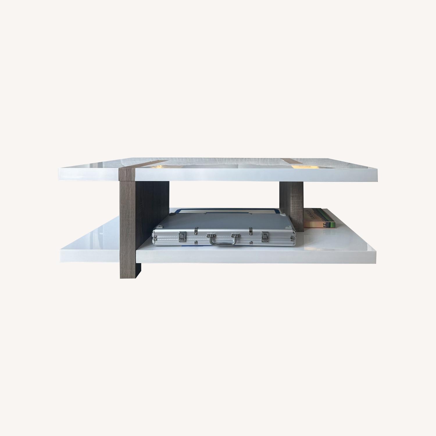 Tyrone Coffee Table with Storage - AptDeco