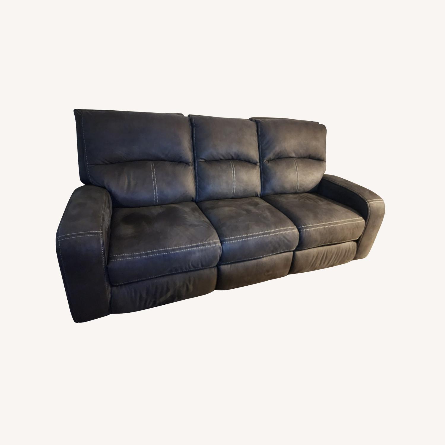 Section Leather Couch - AptDeco