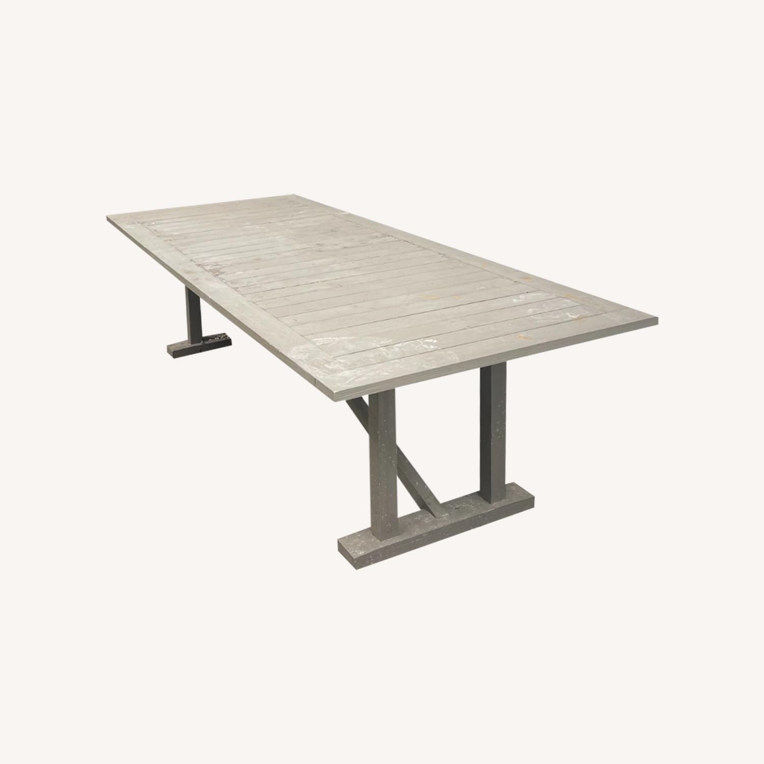 Janus et Cie Teak Outdoor Dining Table - AptDeco