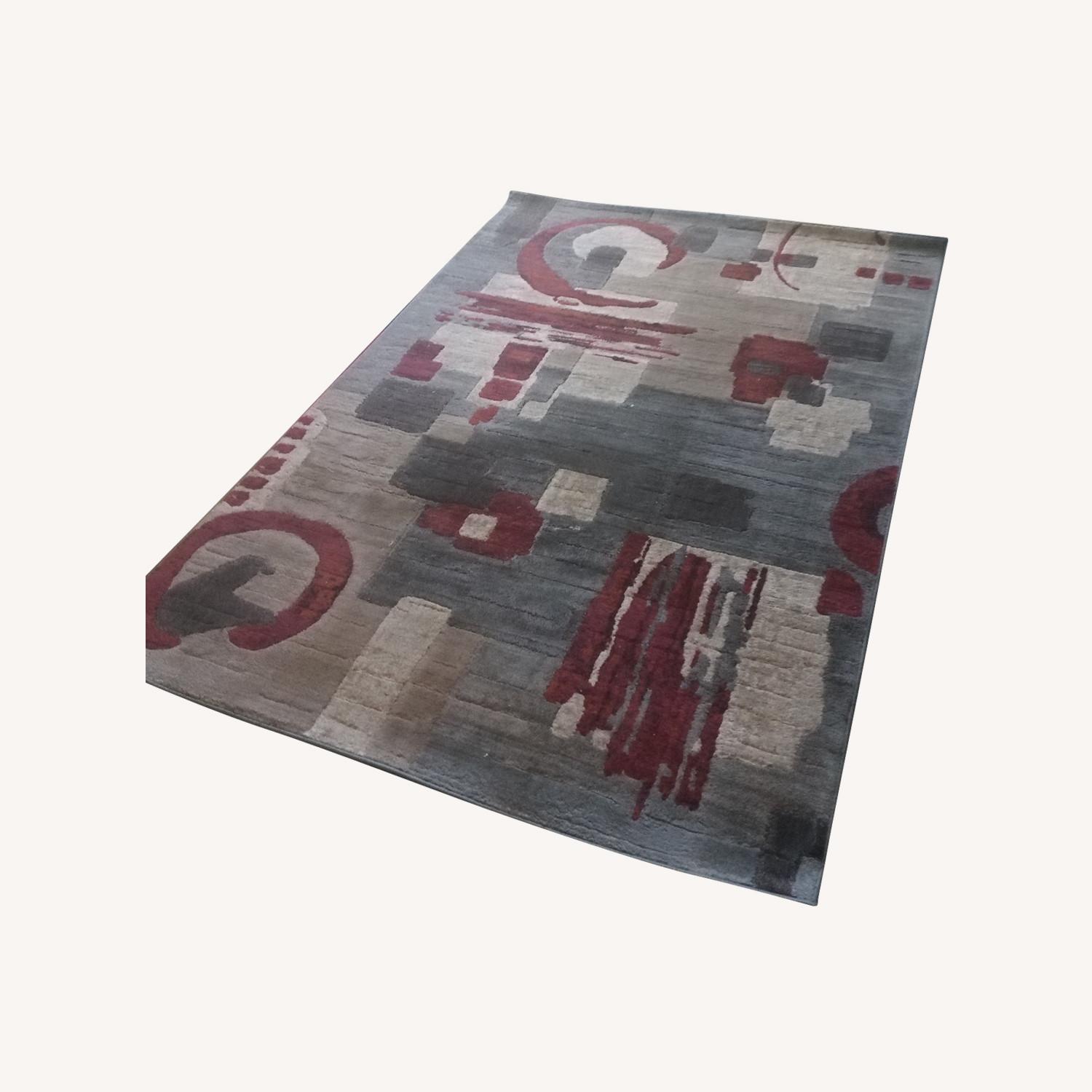 Multi-colored Area Rug - AptDeco