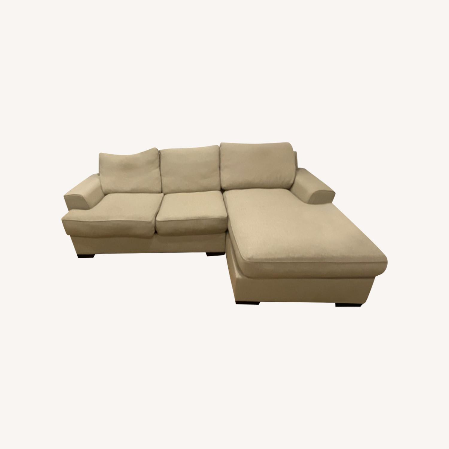 Article Beige Sectional Couch - AptDeco
