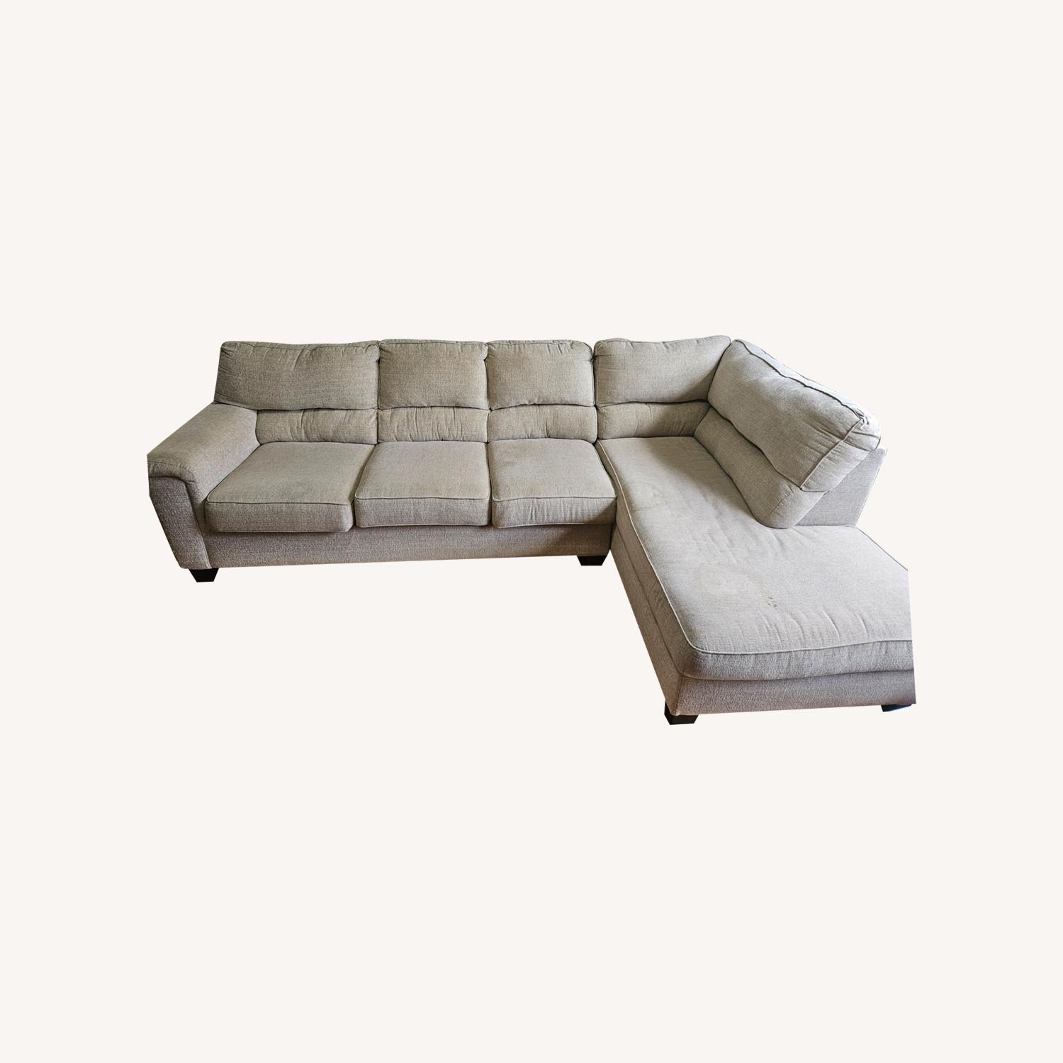 L Shaped Sofa - AptDeco