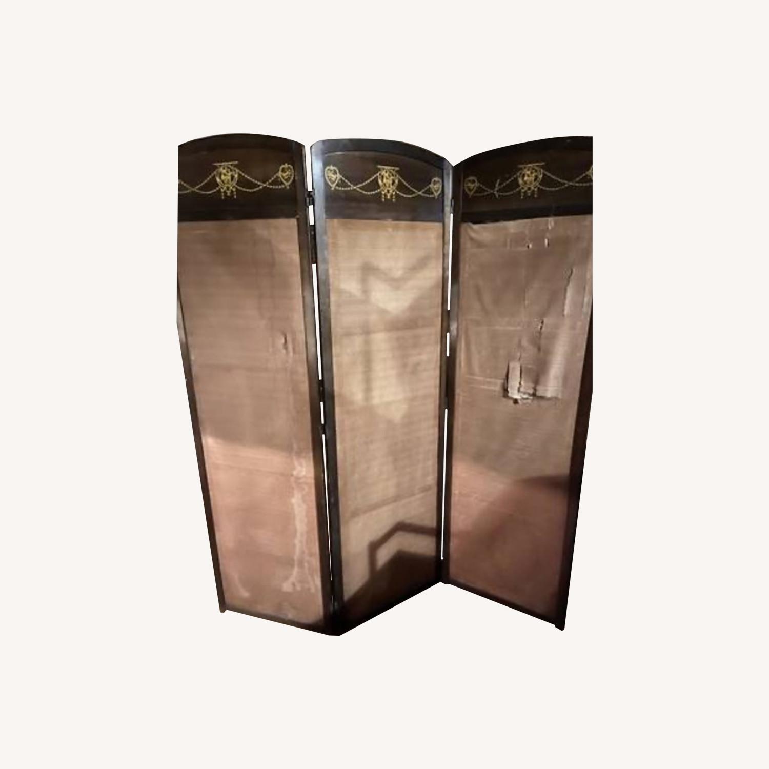 Vintage Romantic Antique Screen - AptDeco