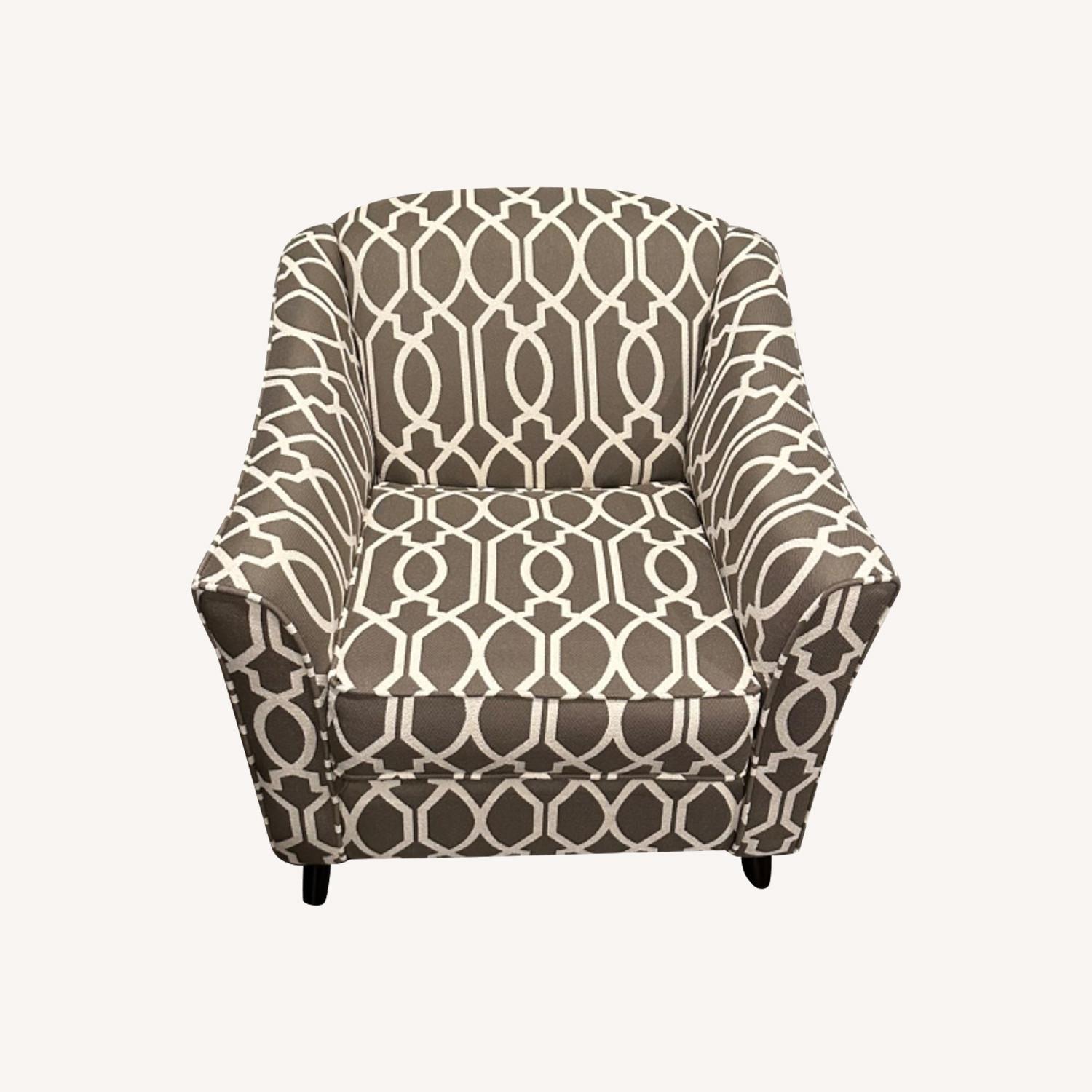 Gray Accent Chair - AptDeco