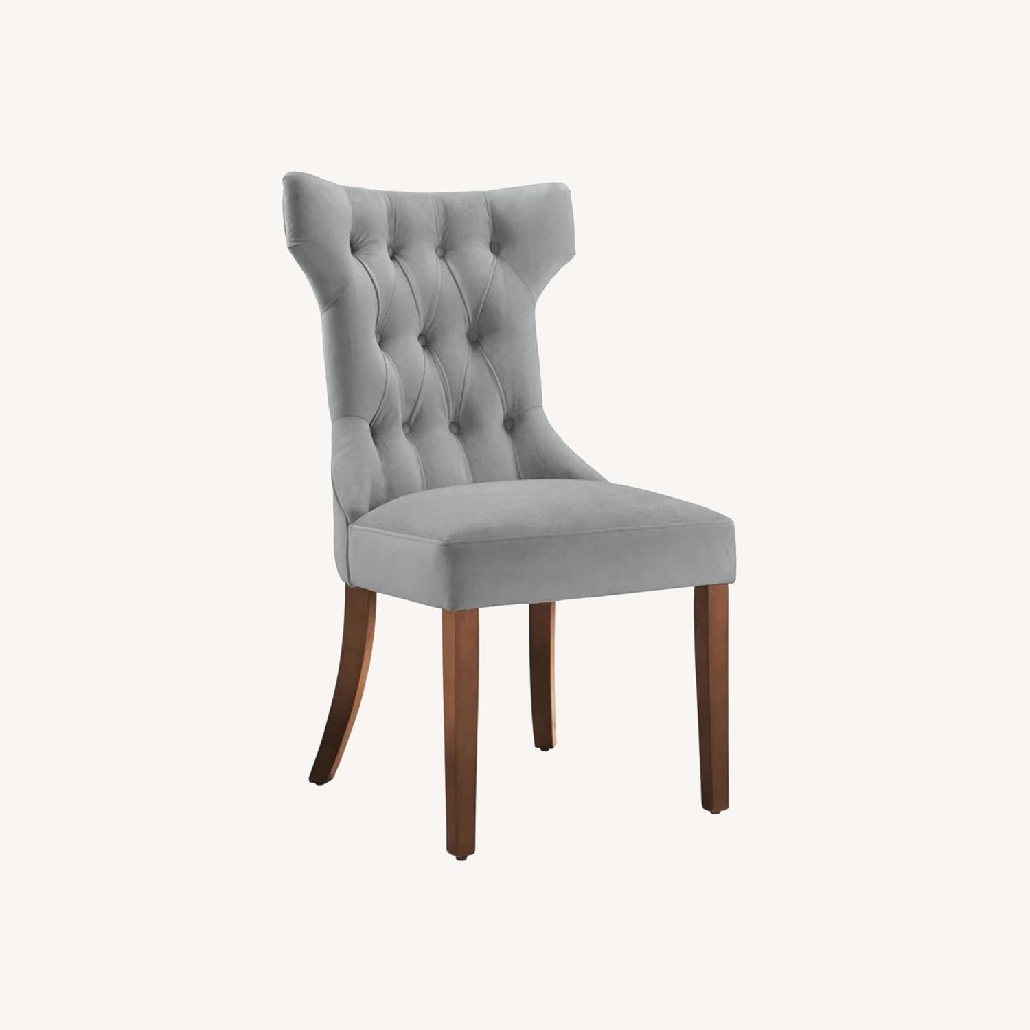 Tufted Solid Back Side Chair - AptDeco